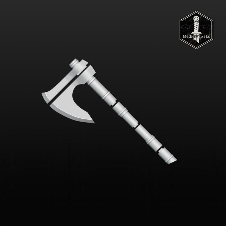 Hand Axe 3D Print File - Etsy