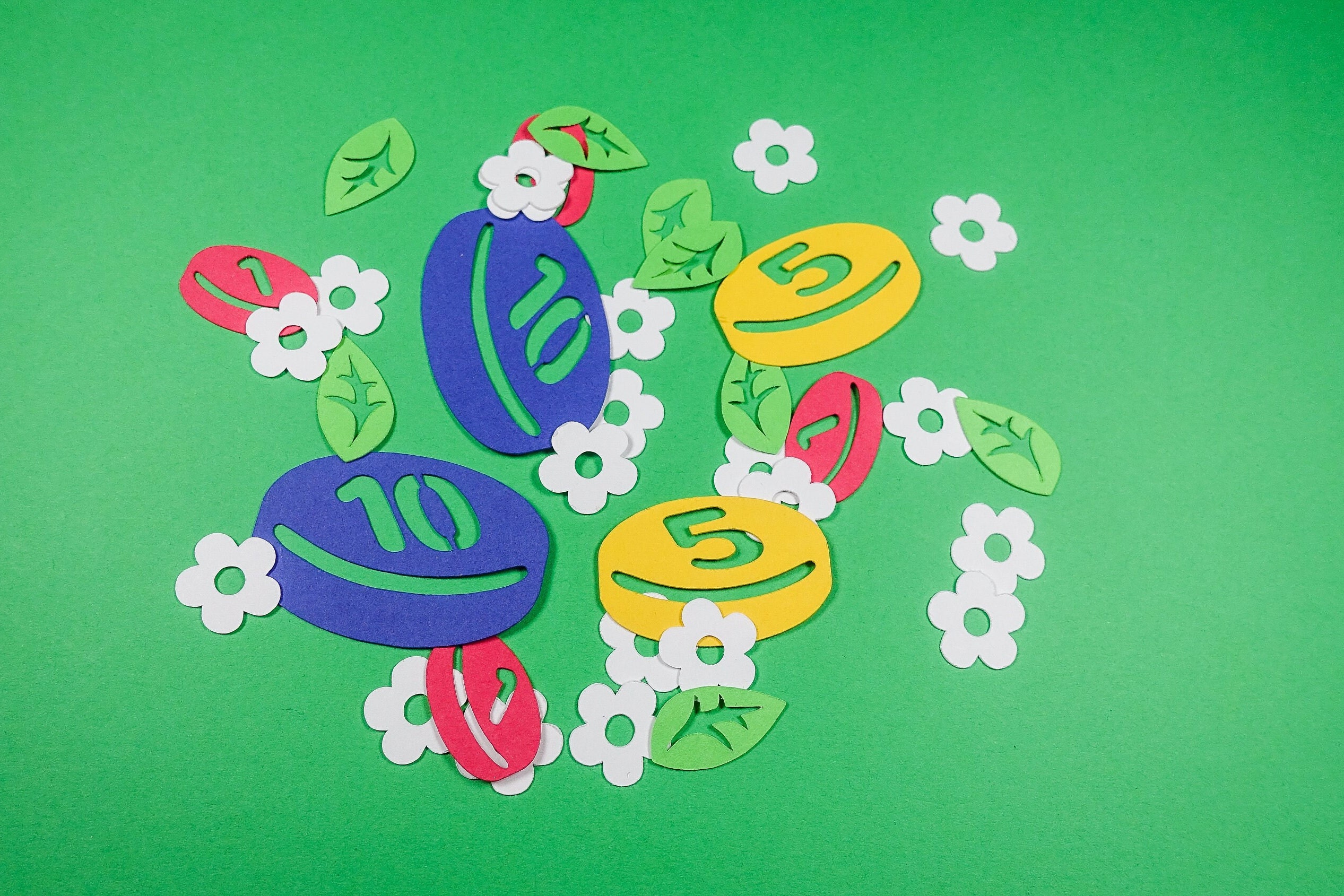 Pikmin Pellet Party Confetti Mix 60 Pieces - Etsy