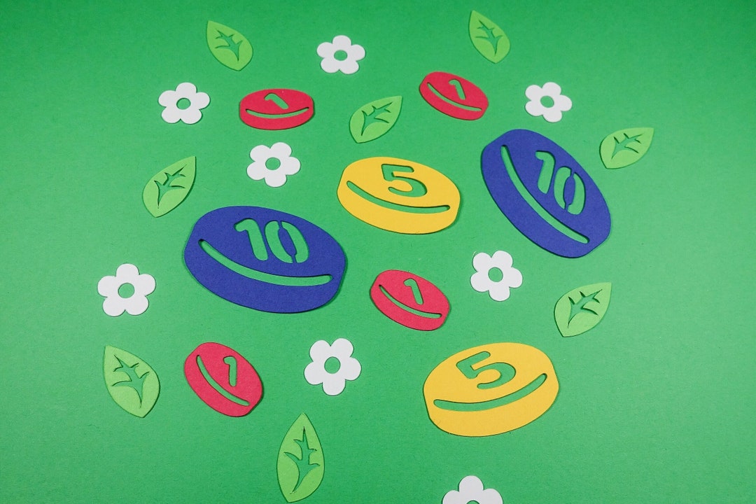 Pikmin Pellet Party Confetti Mix 60 Pieces - Etsy