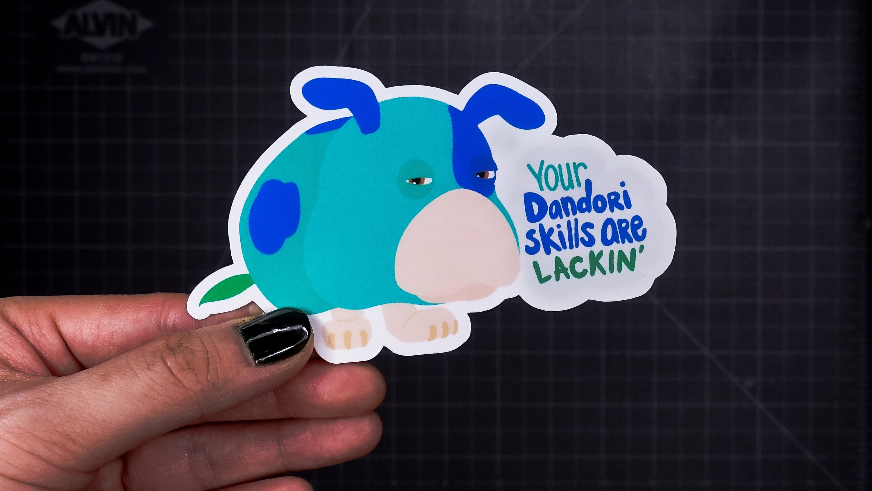 Pikmin Moss Bombastic Side-eye Vinyl Sticker - Etsy