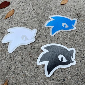 Sonic & Shadow From Sonic the Hedgehog Speedy Pal Silhouette Vinyl ...