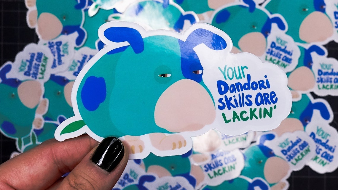 Pikmin 4 Moss Bombastic Side-eye Vinyl Sticker - Etsy