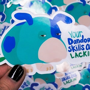 Pikmin Moss Bombastic Side-eye Vinyl Sticker - Etsy