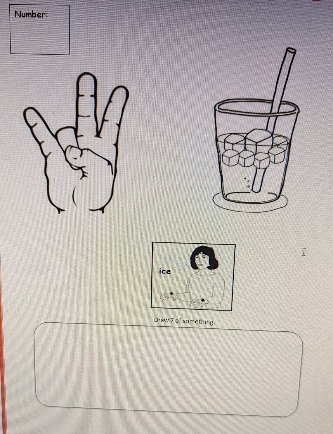 American Sign Language Number Coloring Book - Etsy