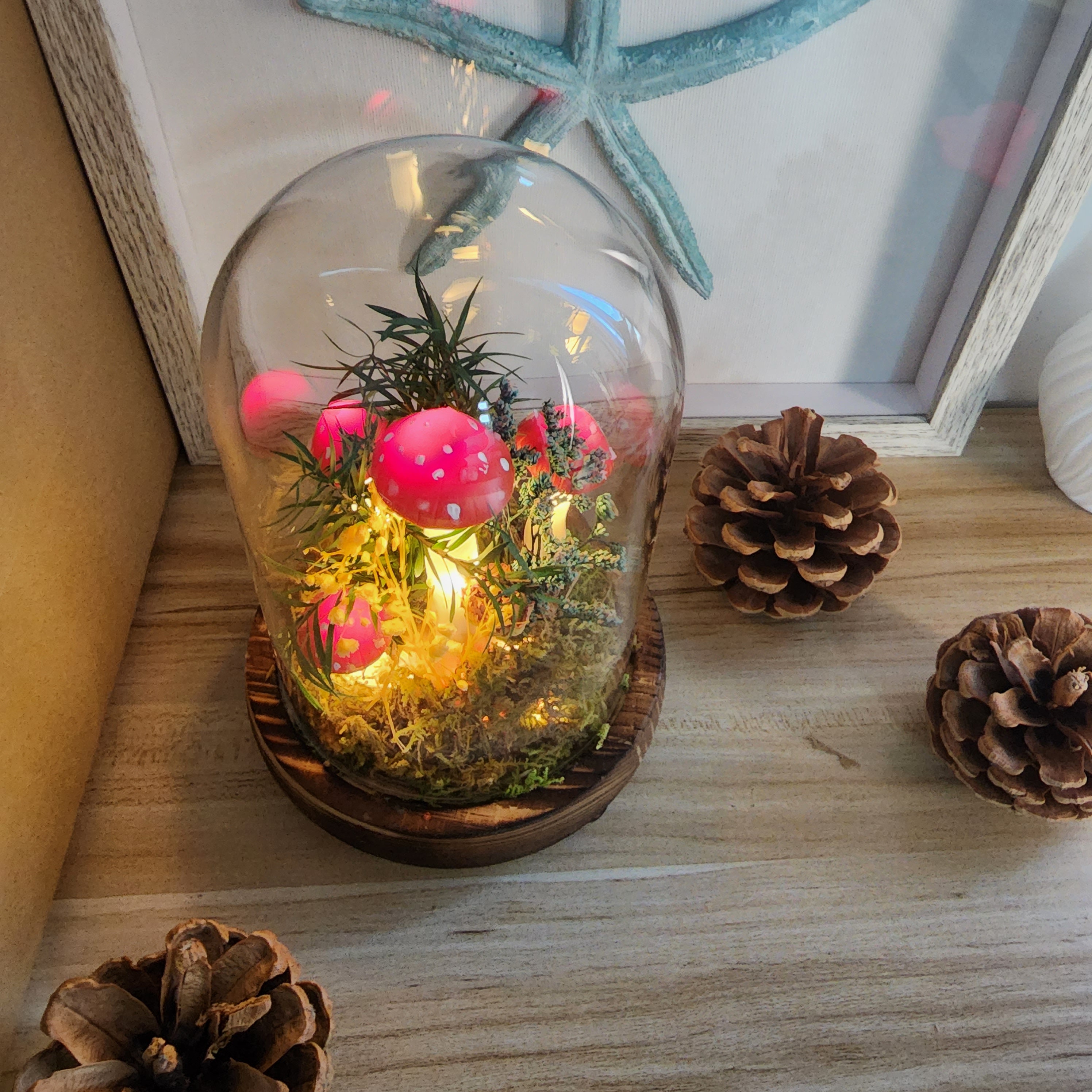 Handmade Red Poisonous Mushroom Lamp Vintage Mushroom Lamp - Etsy UK