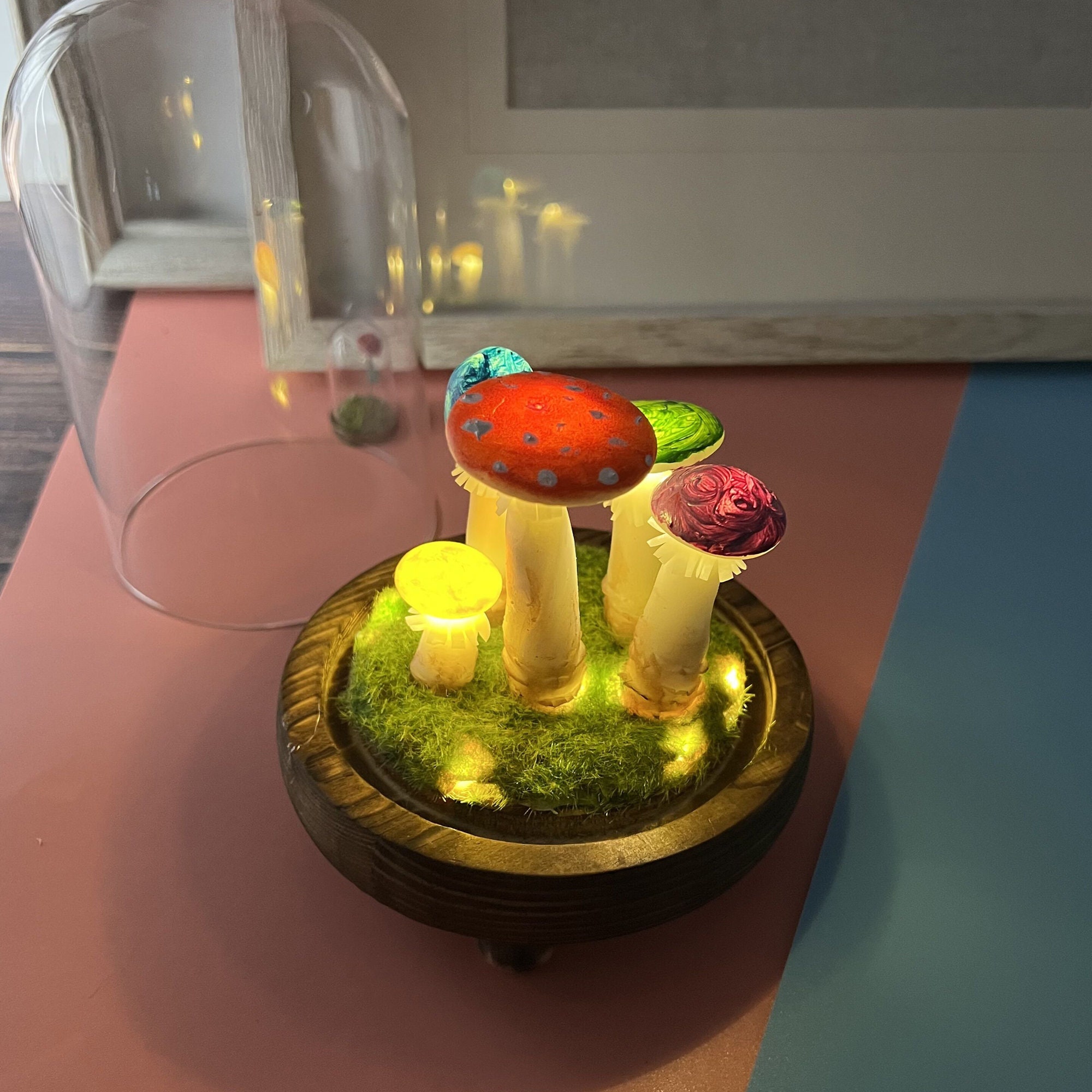 Colorful Mushroom Lightsdesign Original Night Lightmushroom - Etsy