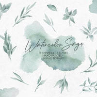 Sage Boho Summer Digital Paper Pack, Floral Seamless Pattern Bundle ...