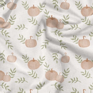 Fall Boho Digital Paper Pack JPG, Autumn Pumpkin and Leaves Bohemian ...