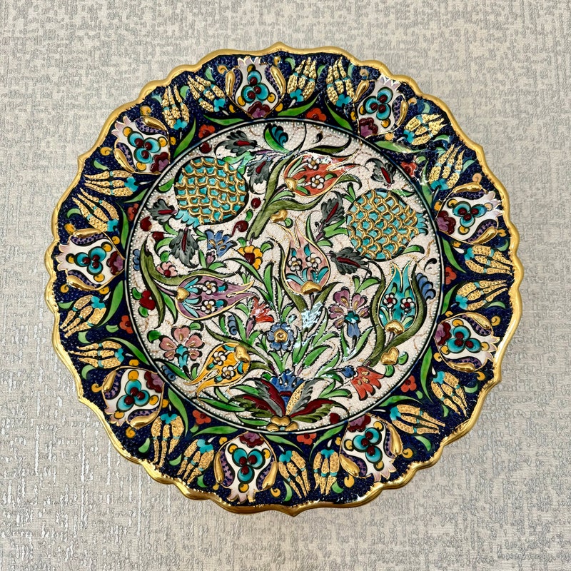Turkish Tile Plate - Etsy