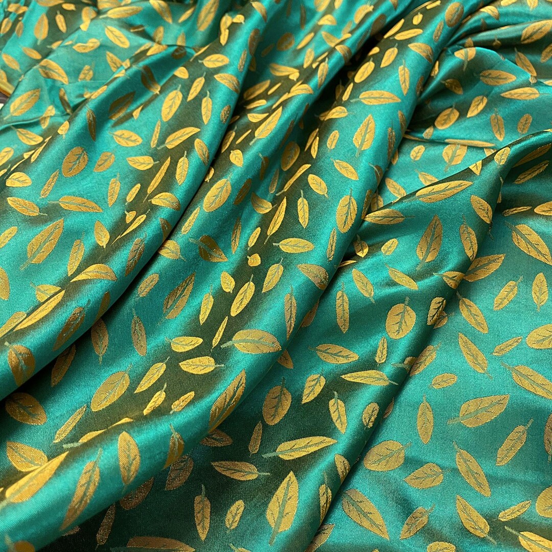 PURE MULBERRY SILK Fabric by the Yard - Pattern Silk - Handmade Silk ...