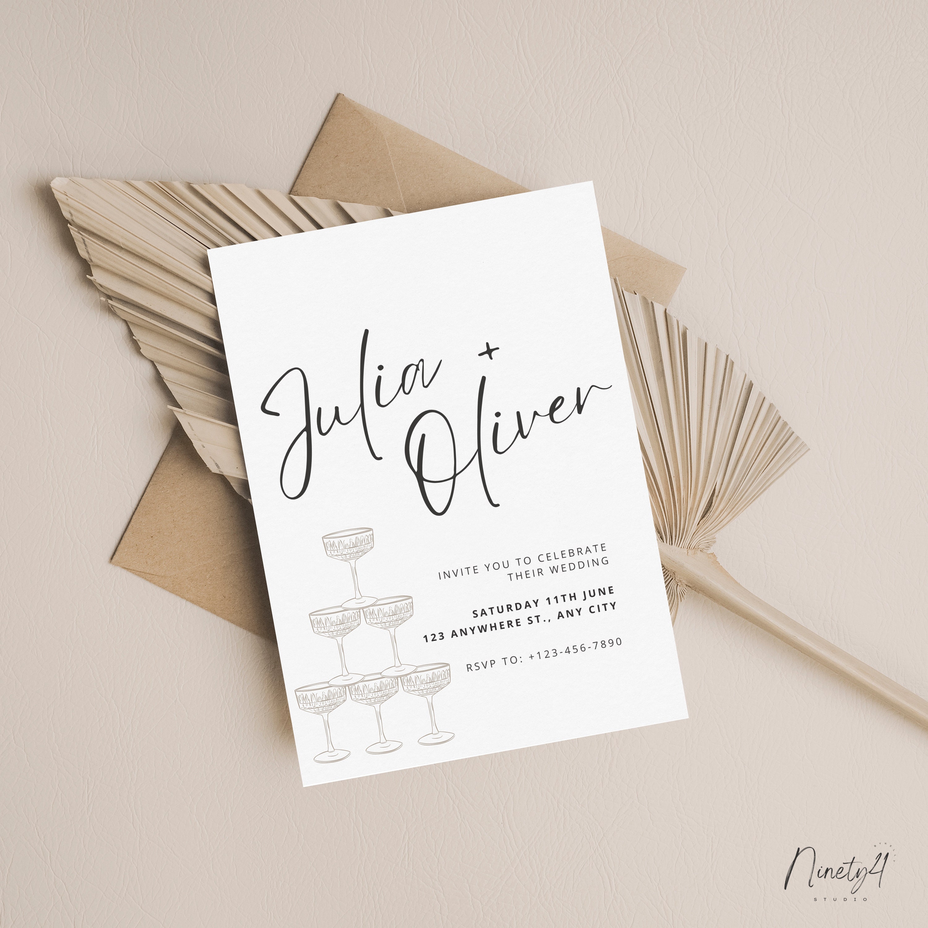 Champagne Line Illustrations Champagne Tower PNG Champagne Tower PNG ...