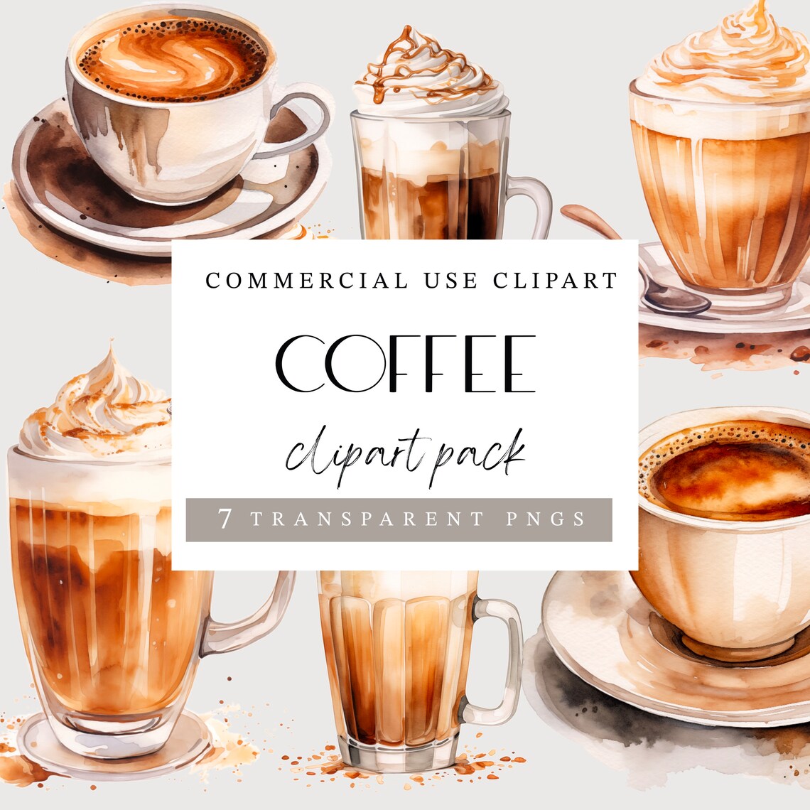 Watercolor Coffee Png, Coffee Clipart, Transparent PNG, Png Clipart ...