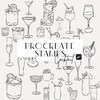 Cocktail Clipart, Cocktails PNG / SVG, Signature Drink Sign Svg ...
