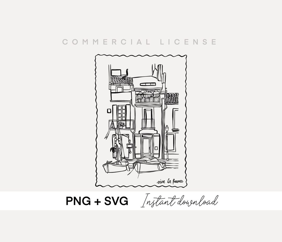 Whimsical Line Illustrations Png / Svg, Lemon PNG, Cocktail Whimsical ...