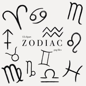Zodiac Sign PNG Zodiac Symbols PNG Zodiac Sign Clipart Astrology Signs ...