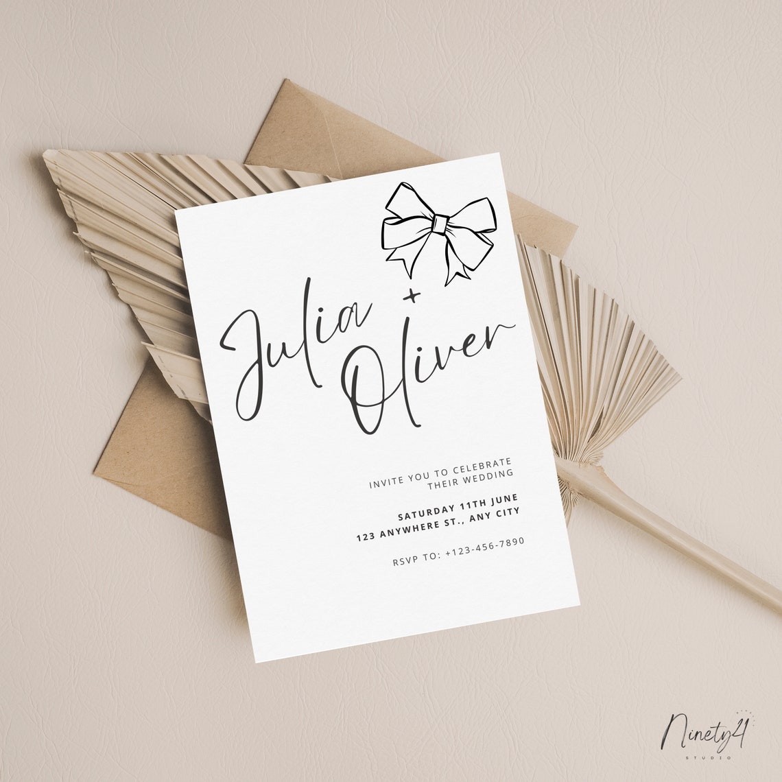 Bows Procreate Stamp Brushes, Line Art, Stamp for Invitations, Line ...