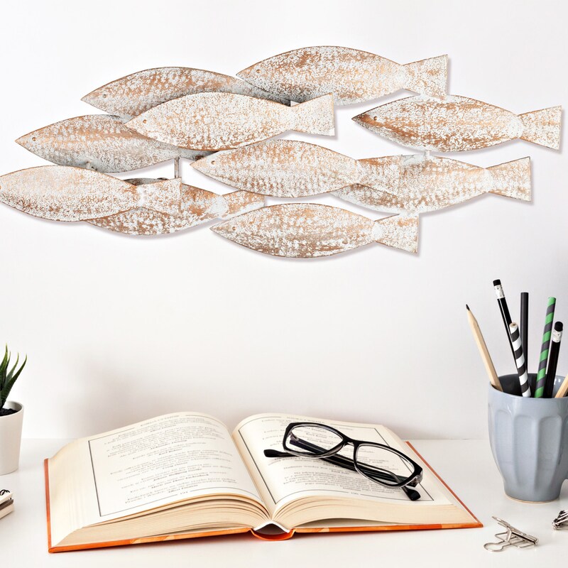 Metal Fish Art - Etsy