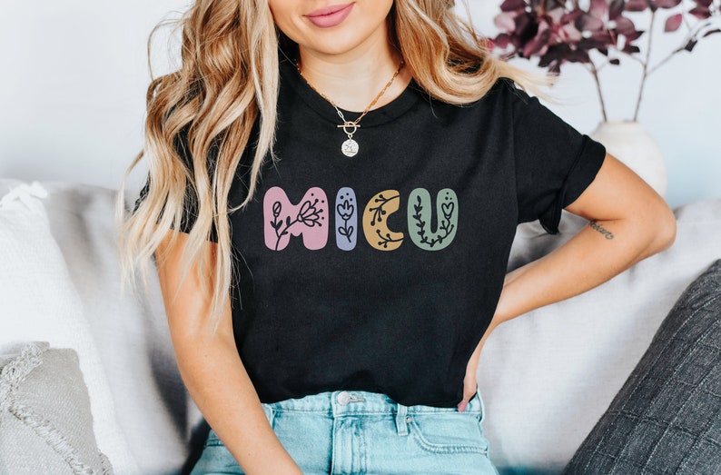 MICU Nurse Shirt for Medical Intensive Care Unit Nurse - Etsy