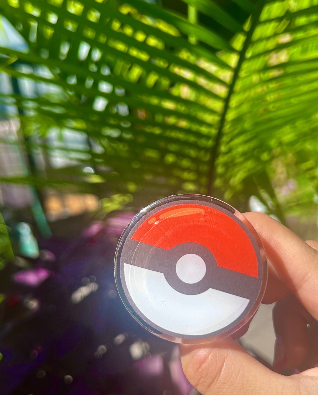 Pokeball Phone Grip - Etsy