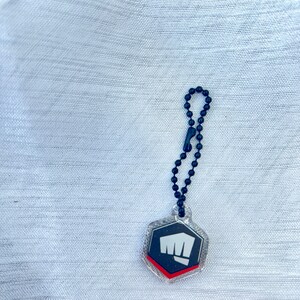 Yoru Mask Keychain - Etsy