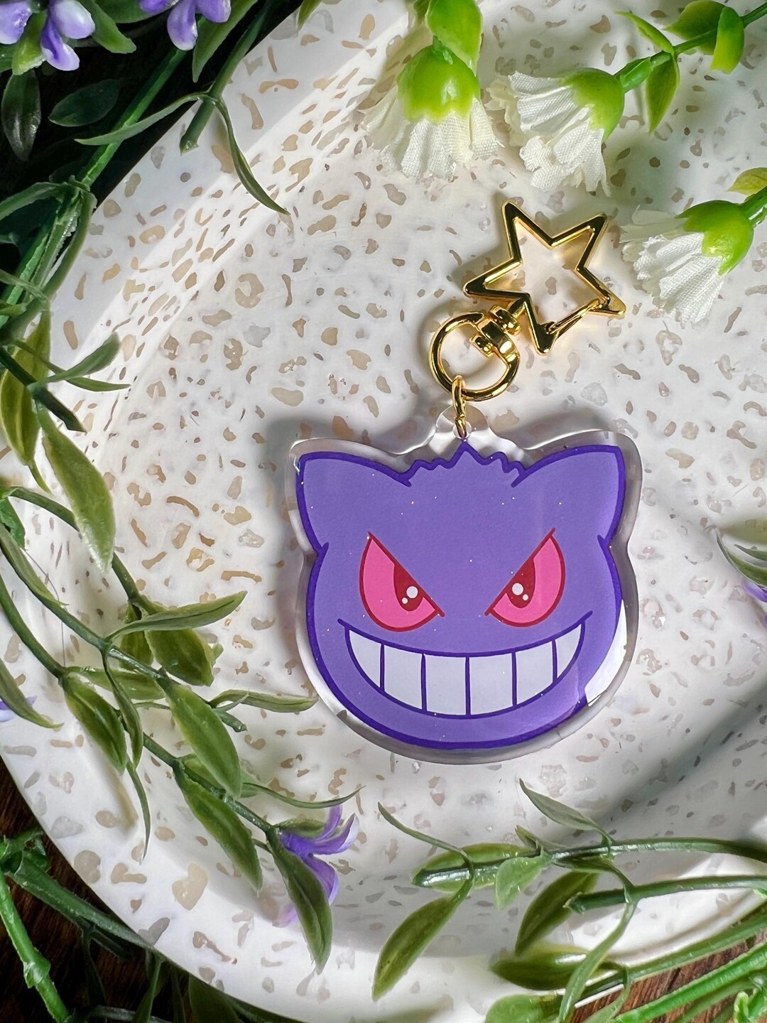 Gengar Keychain - Etsy