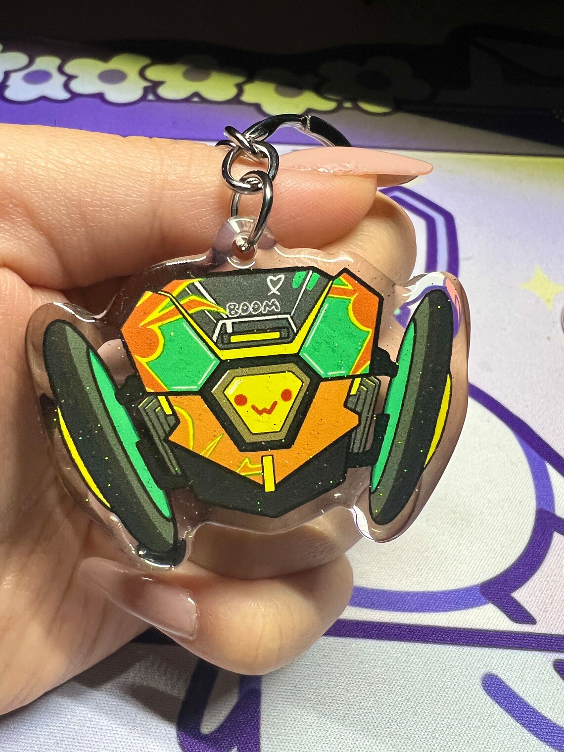 Raze Boombot Keychain - Etsy