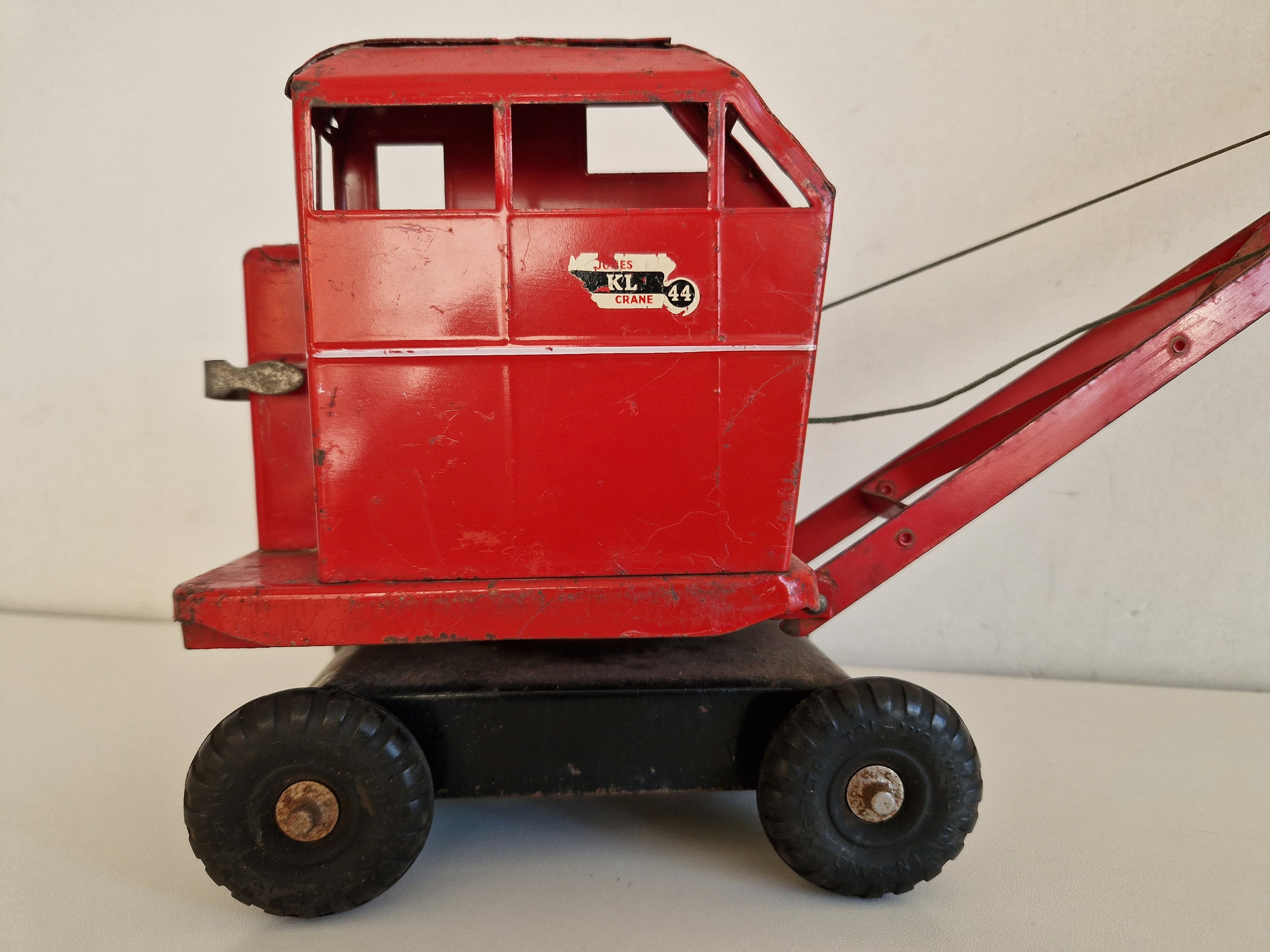 Triang Tinplate Jones KL 44 Crane Toy, Made in Great Britain, UK ...