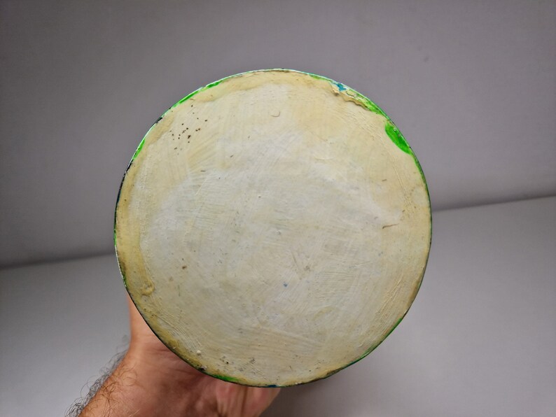 Antique Piggy Bank, Paper Mache, Unique Pigg Bank in Latvian National ...