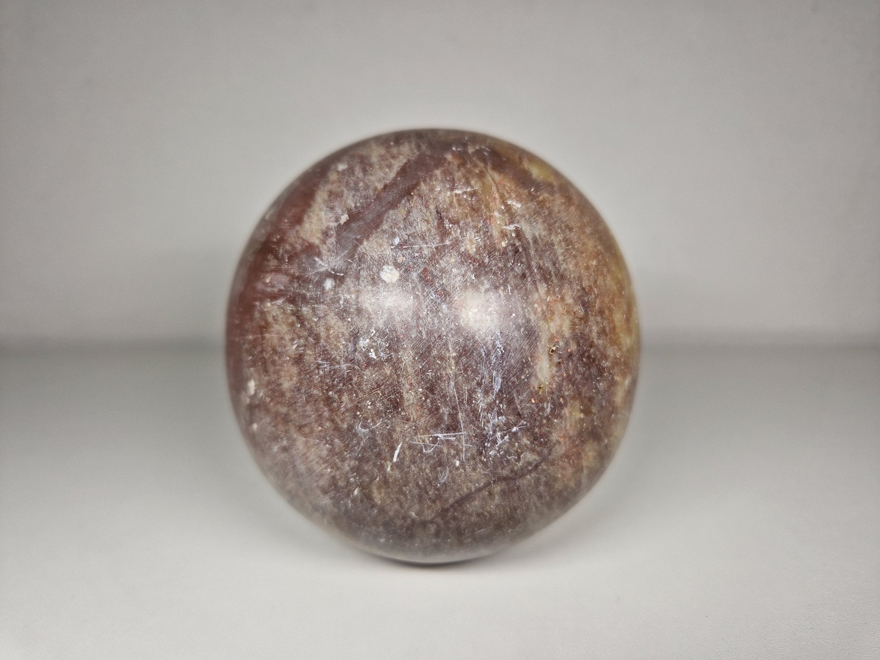 Large Marble Ball, Gemstone Ball Made of Marble, Natural Stone, Crystal ...