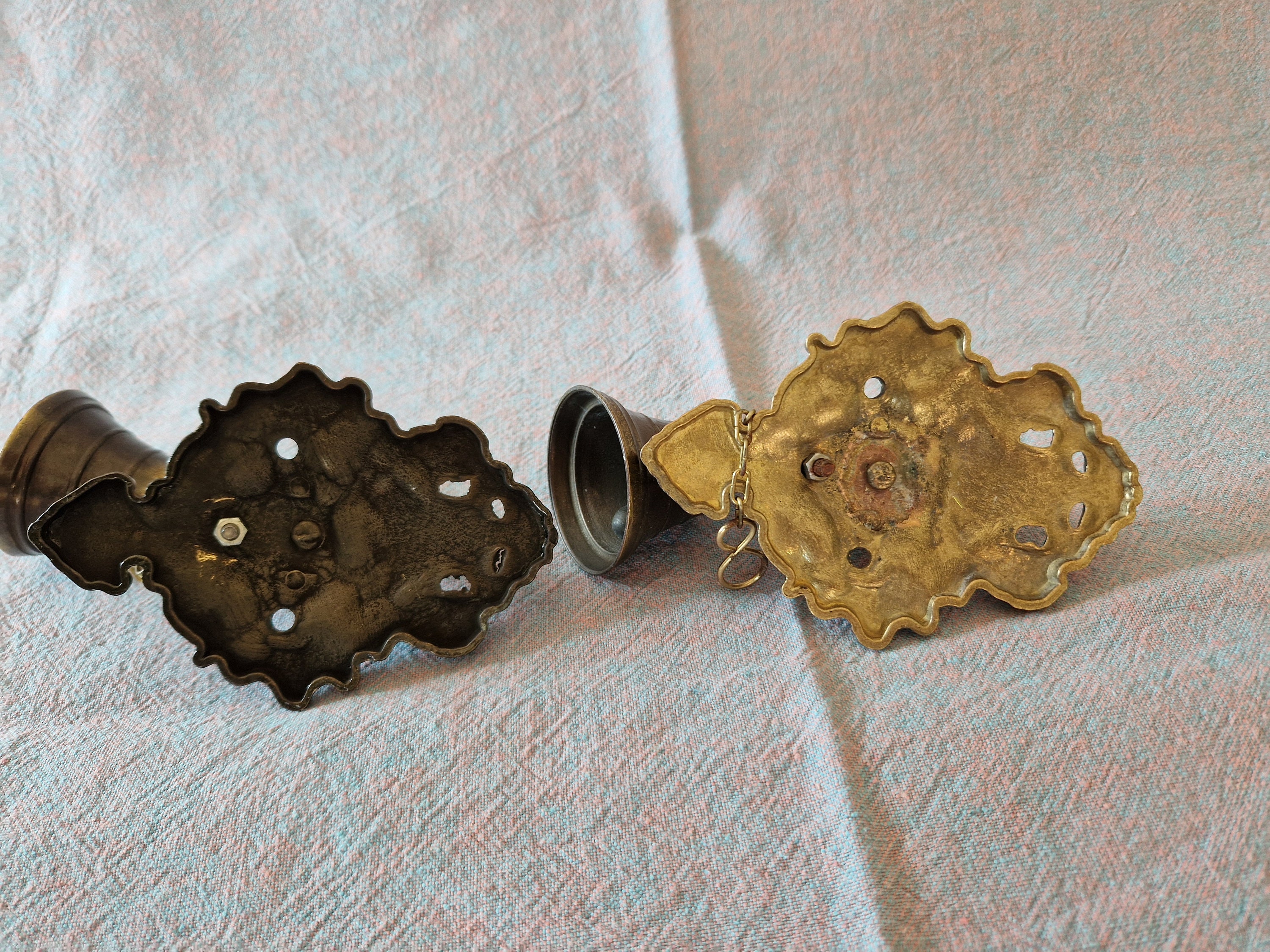 Pair of Vintage Store Bells Hanging Door Bell Old Brass - Etsy