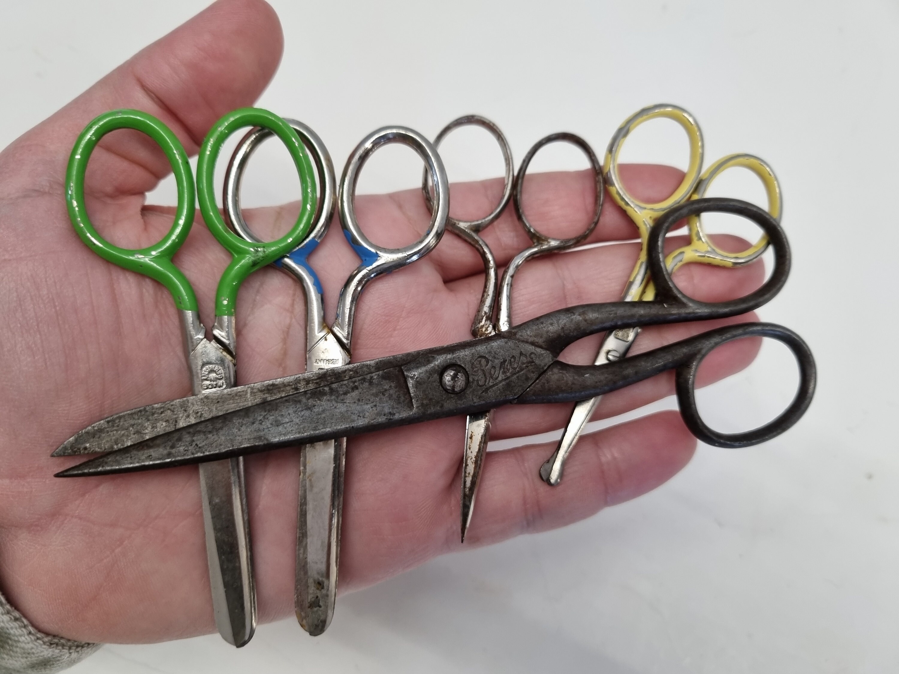 Vintage Scissor Collection, German Scissors, Working, Old Scissor ...