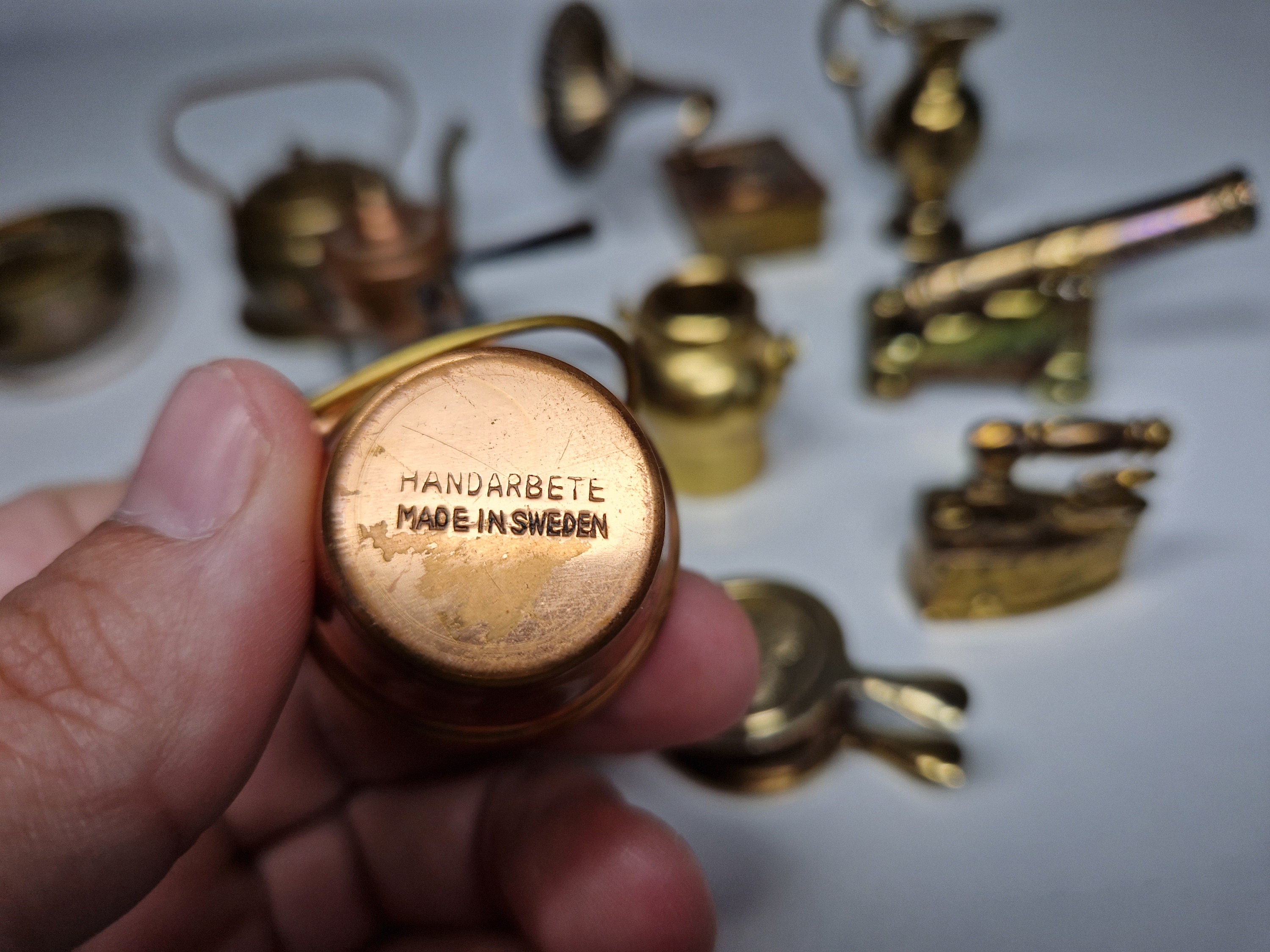 Vintage Collection of Metal Miniatures, Made in England Miniatures ...