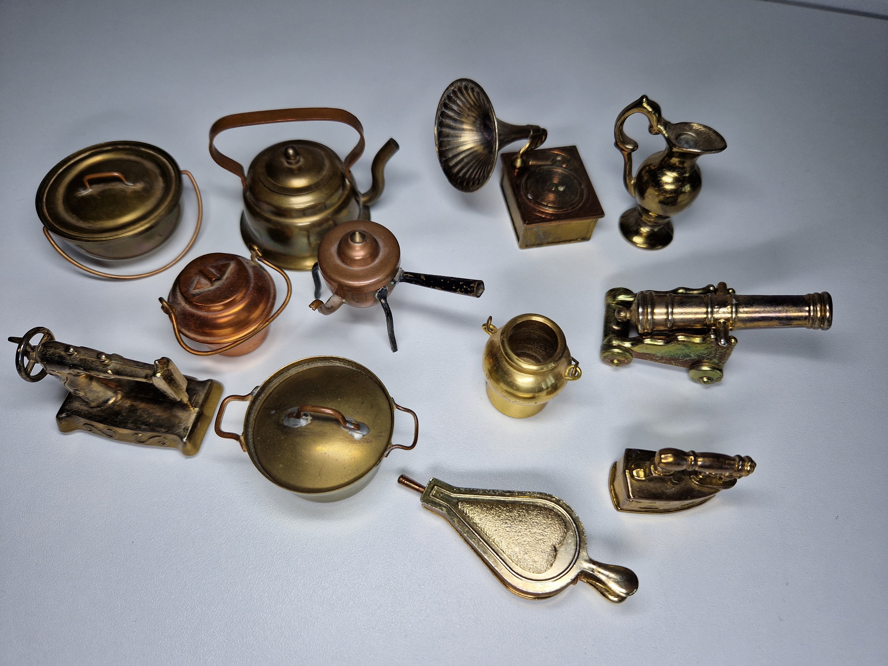 Vintage Collection of Metal Miniatures, Made in England Miniatures ...