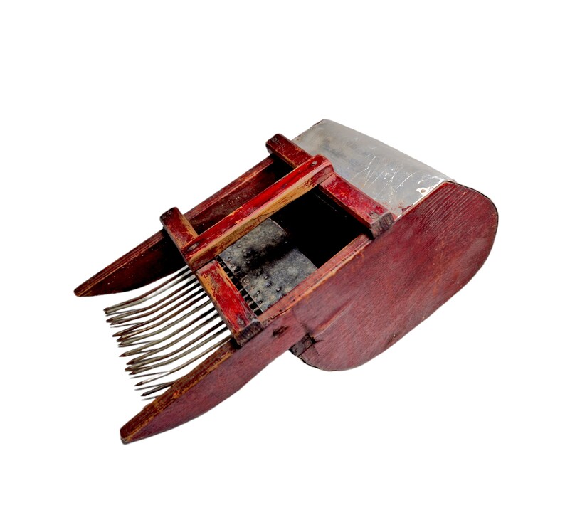 Large Antique Wooden Berry Picker Comb Rustic Country Garden - Etsy