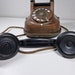 RTT 56B Copper Rotary Dial Table Vintage Desk Telephone, Old With ...
