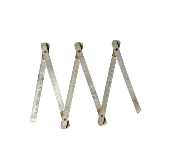 Regla Plegable De Metal