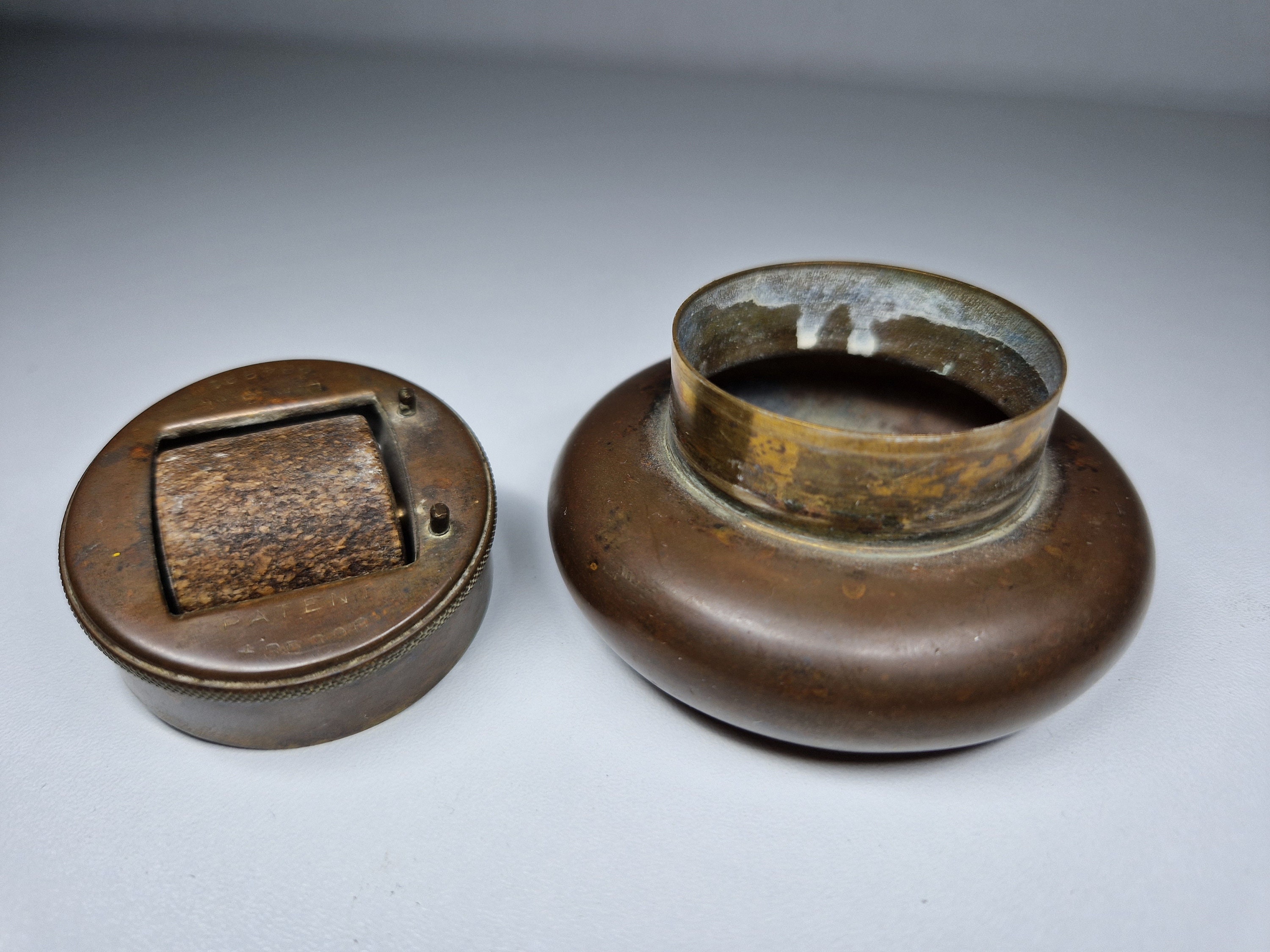 Antique Stamp Moistener, Antique German Stamp Moistener Roller ...