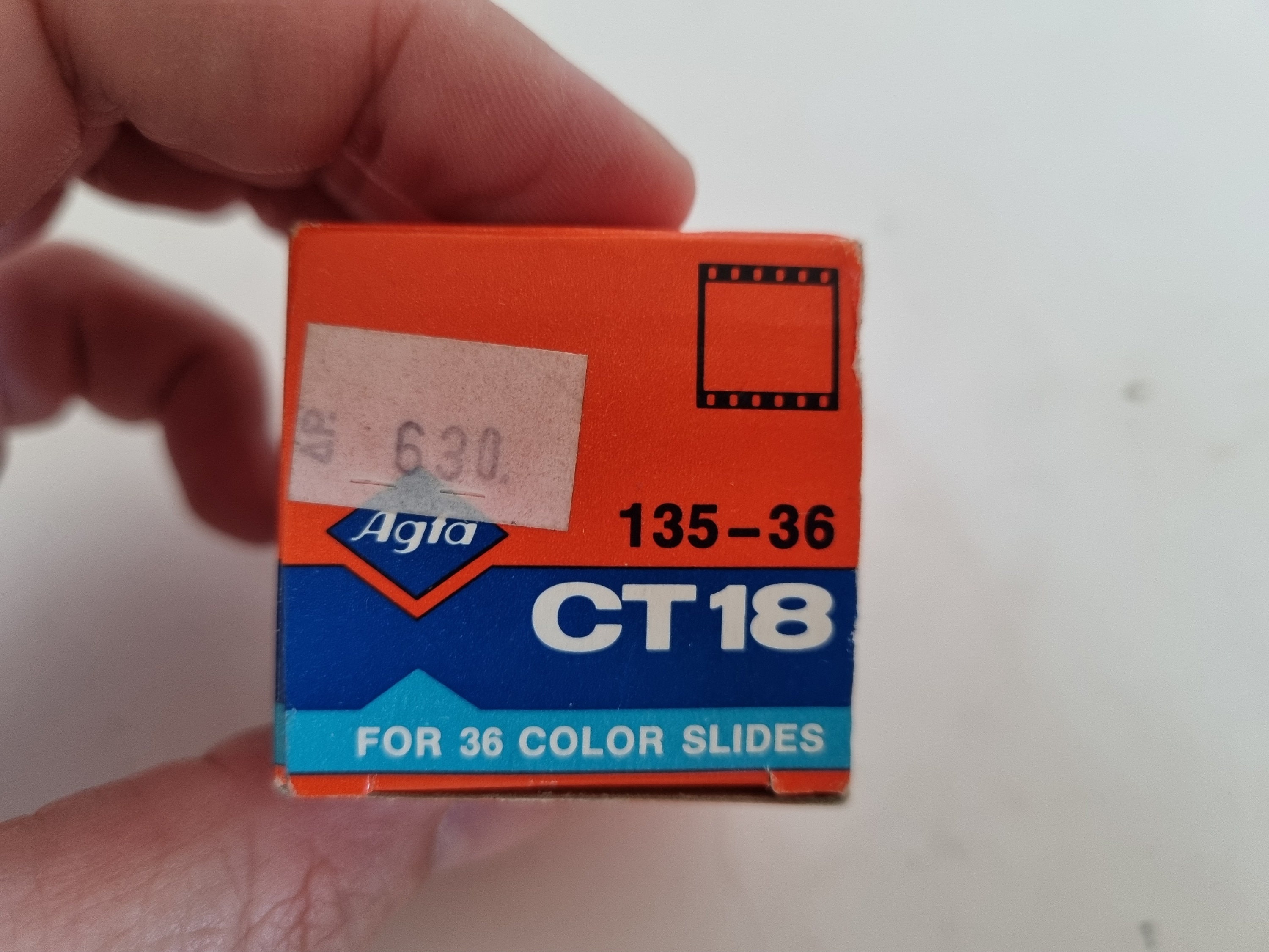 Vintage 1983 Agfa Chrome CT18 Slide Diafilm for 36 Slides, Reloadable ...