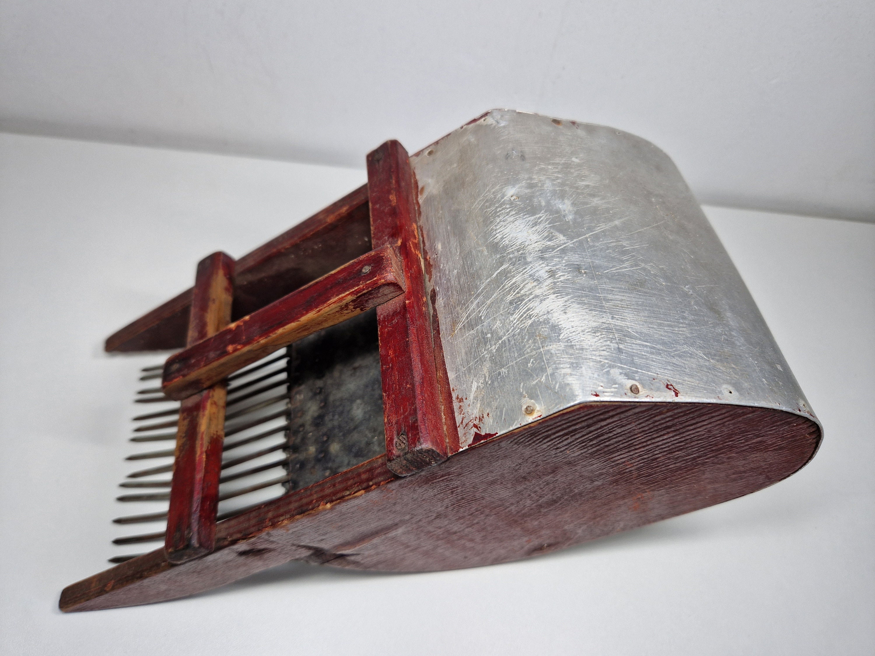 Large Antique Wooden Berry Picker Comb Rustic Country Garden - Etsy