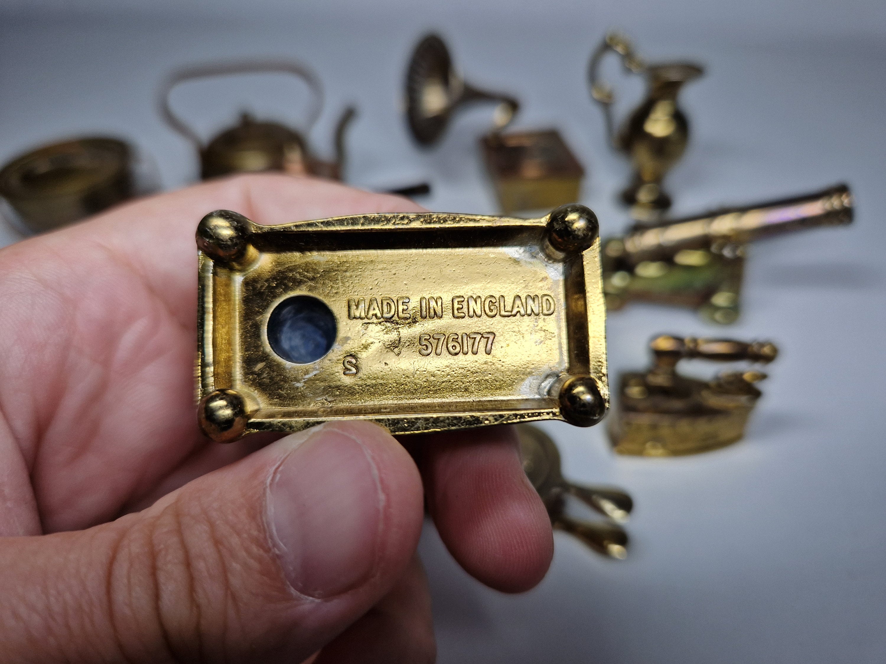 Vintage Collection of Metal Miniatures, Made in England Miniatures ...