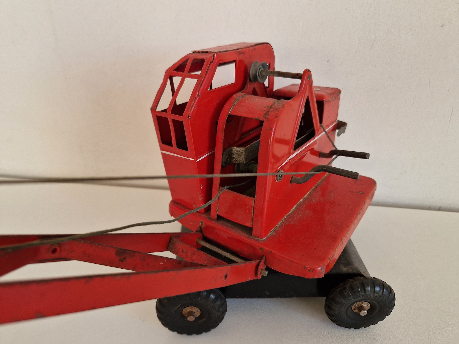 Triang Tinplate Jones KL 44 Crane Toy, Made in Great Britain, UK ...