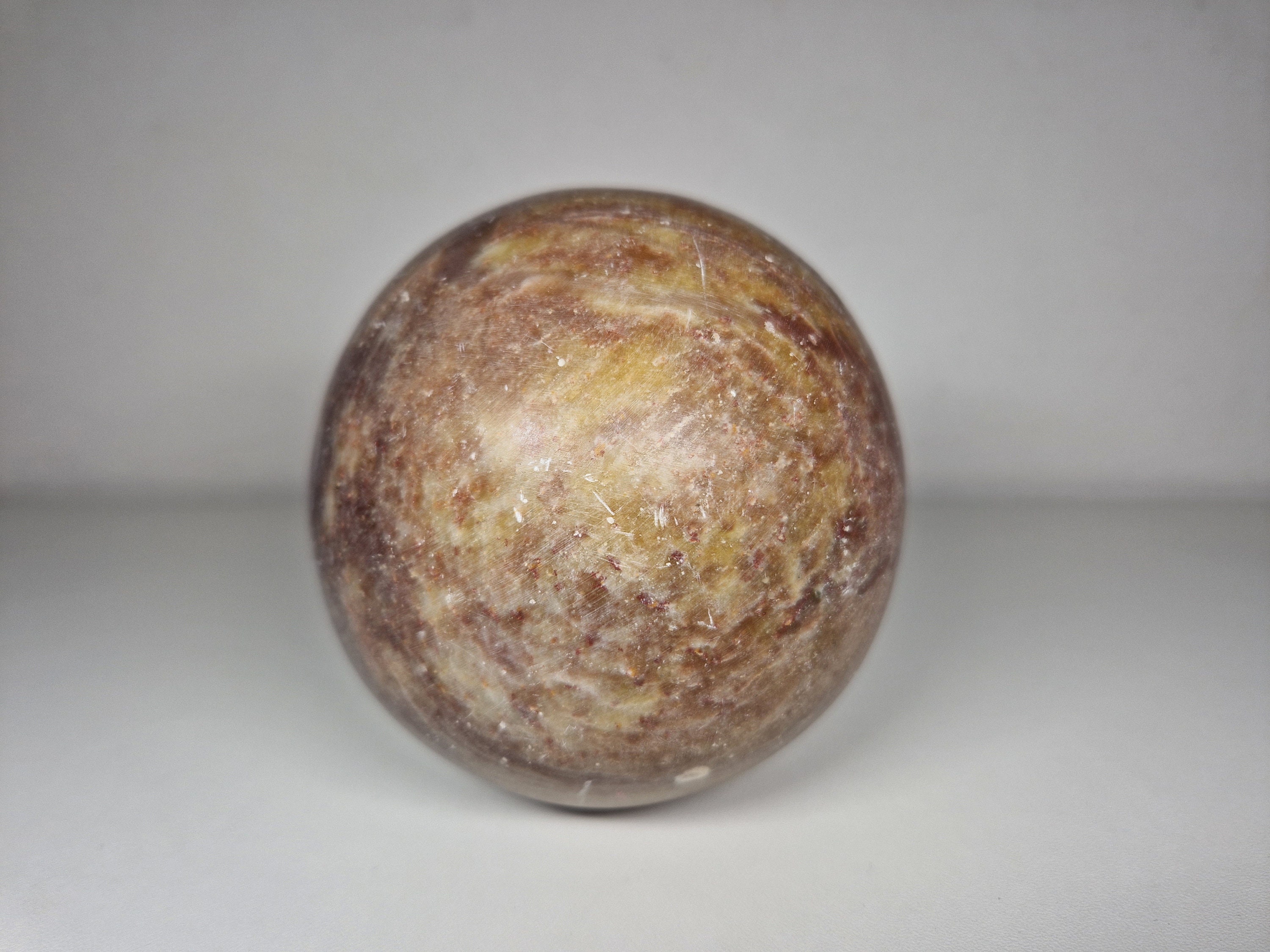 Large Marble Ball, Gemstone Ball Made of Marble, Natural Stone, Crystal ...