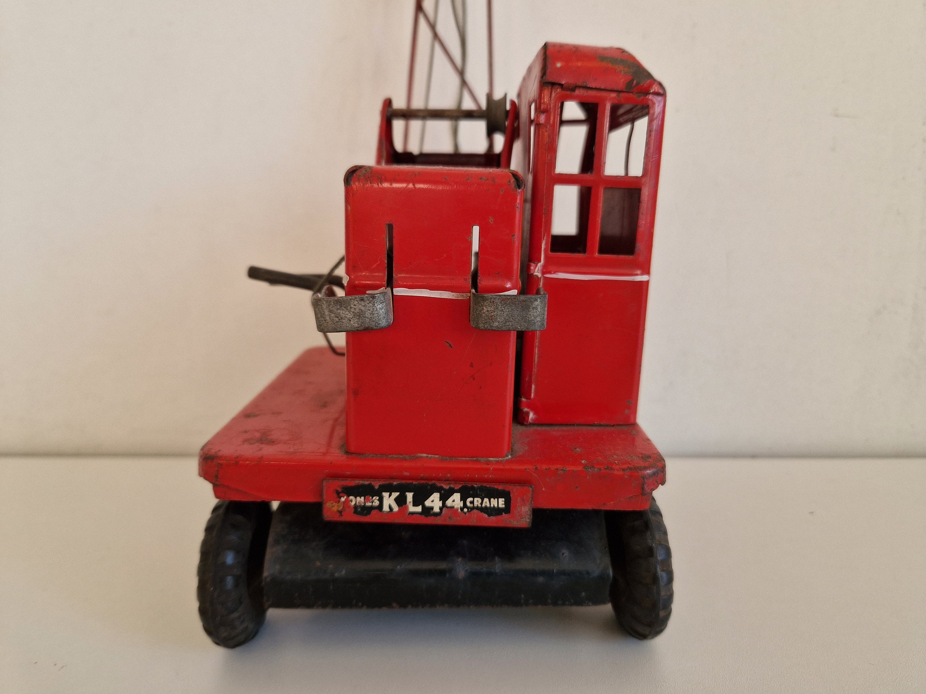 Triang Tinplate Jones KL 44 Crane Toy, Made in Great Britain, UK ...