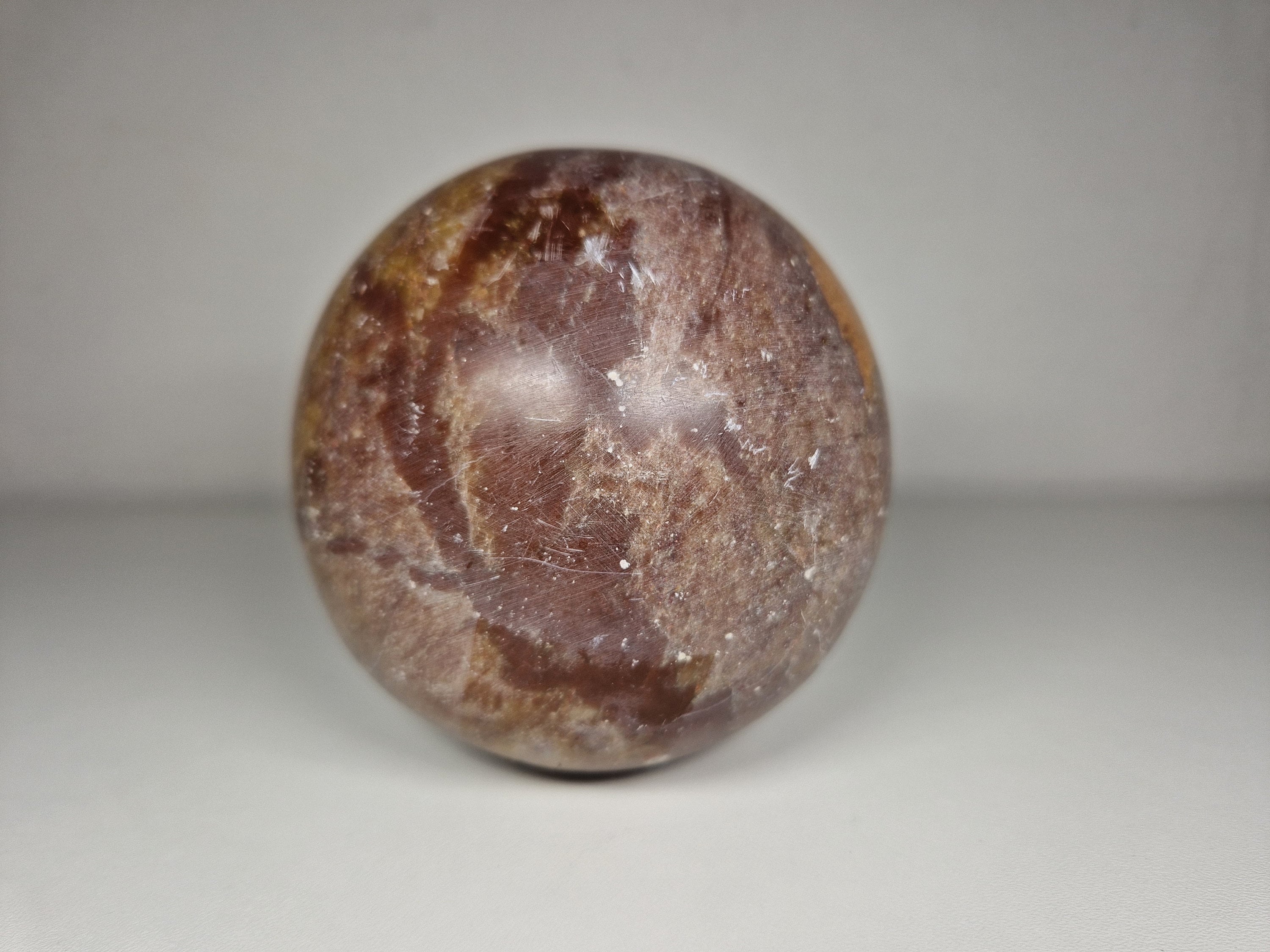 Large Marble Ball, Gemstone Ball Made of Marble, Natural Stone, Crystal ...