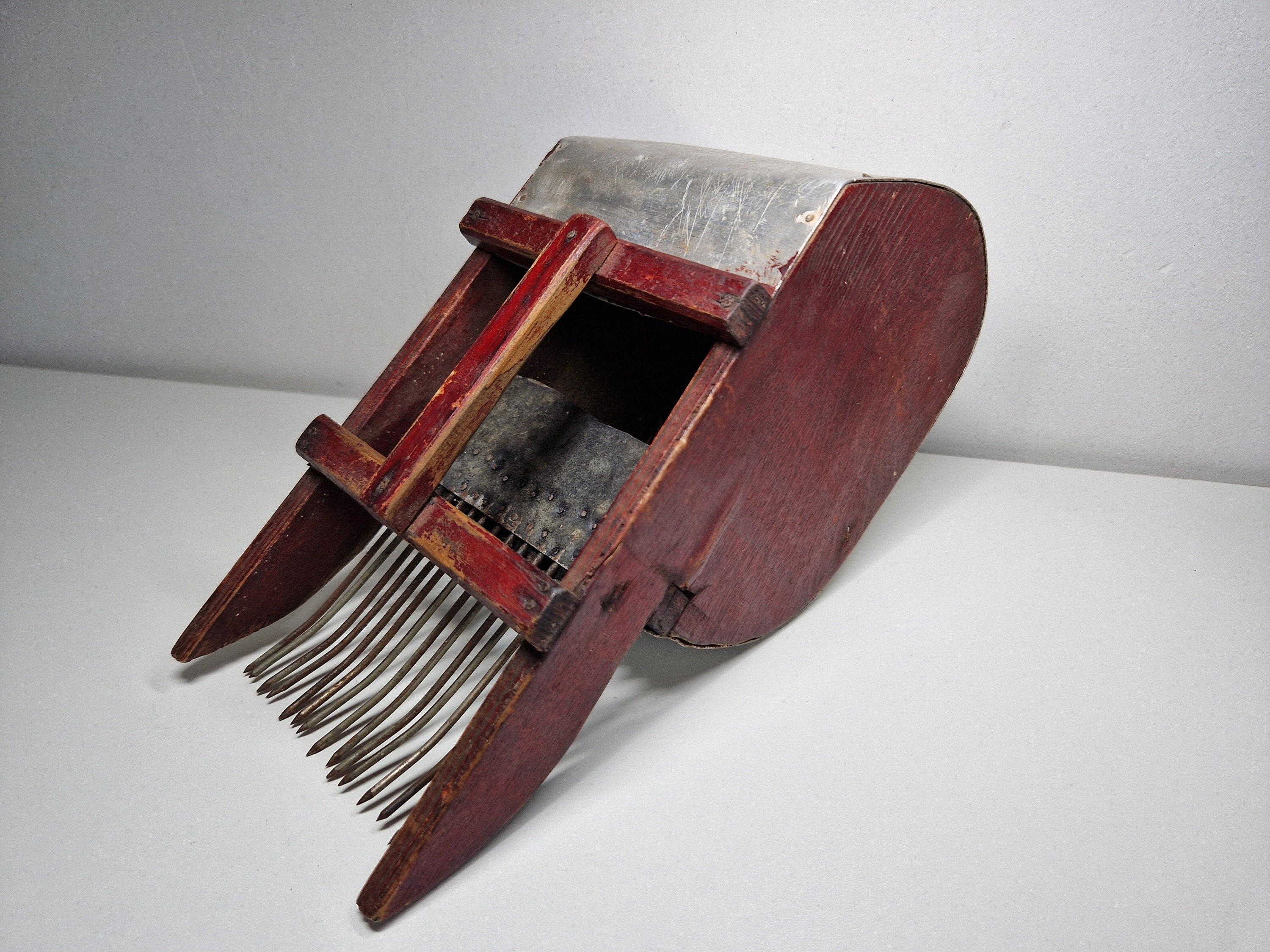 Large Antique Wooden Berry Picker Comb Rustic Country Garden - Etsy