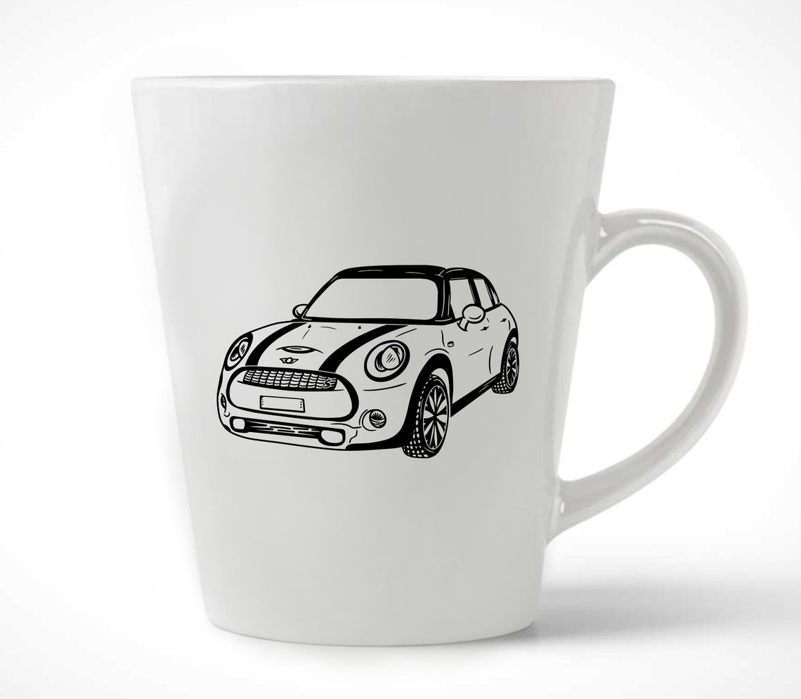Mini Cooper Clip Art | Digital Download Vehicle Illustration ...
