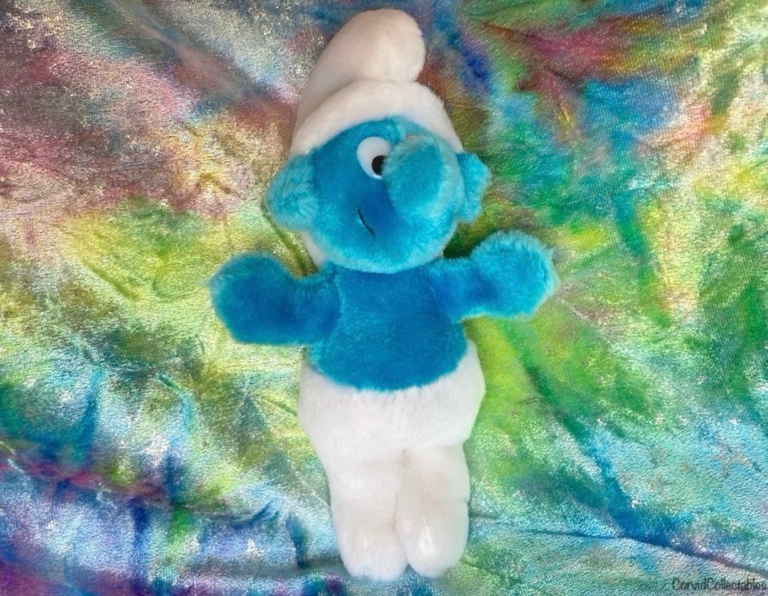The Smurfs Plush Vintage 1981 80s Toys - Etsy