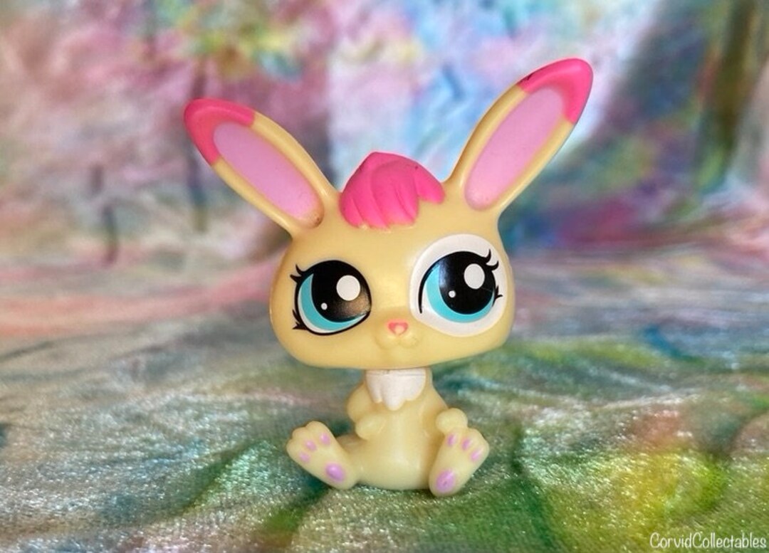 LPS Littlest Pet Shop - Rabbit From Mcdonalds Happy Meal - Hasbro Toys ...