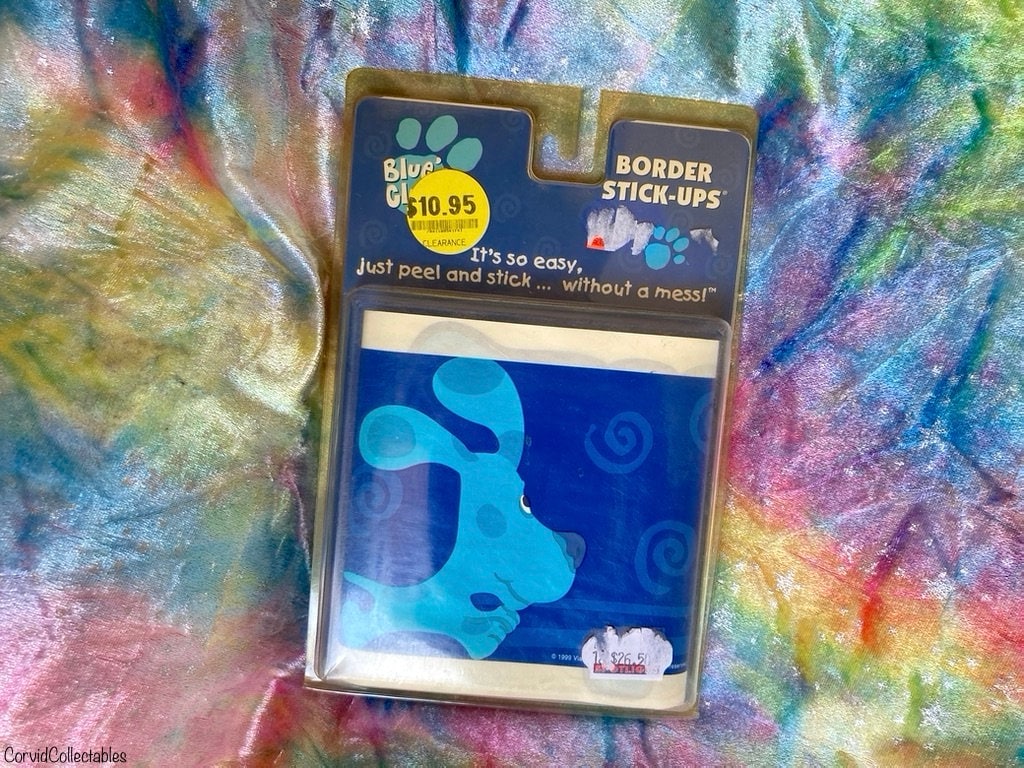 Blue's Clues Wallpaper Border Stick-ups - Vintage 1999 - Unopened BNIB ...