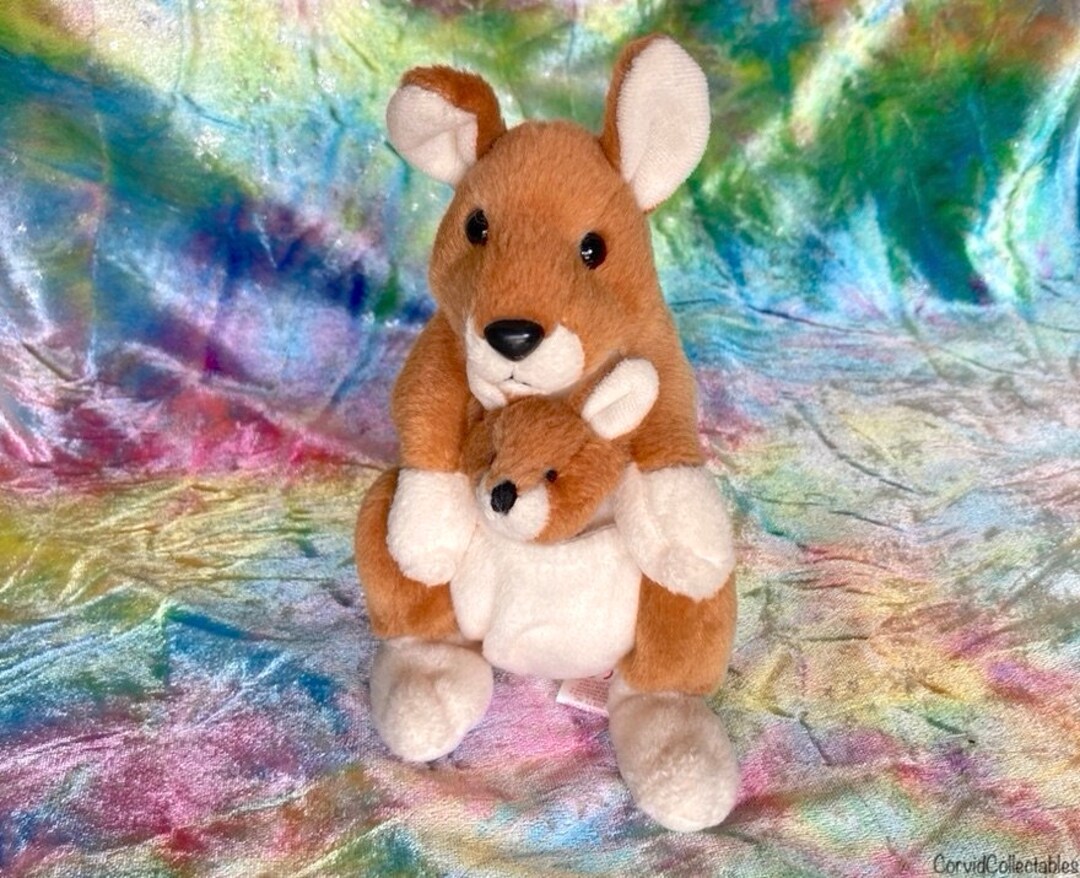 TY Beanie Babies 2.0 Collection Pogo the Kangaroo No Swing Tag Vintage ...